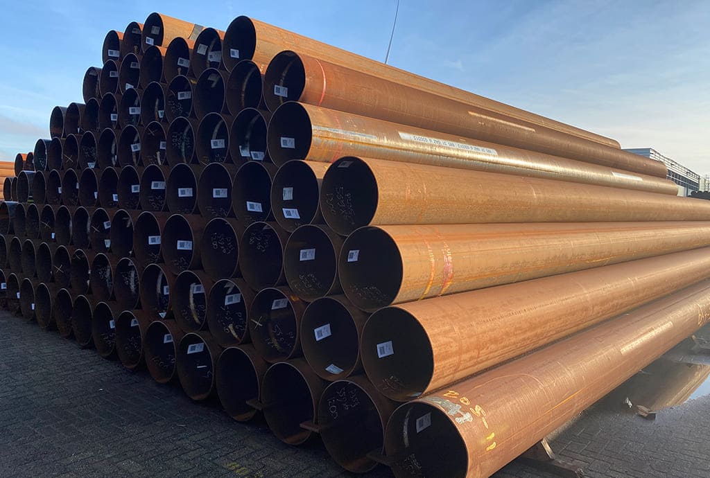 Steel tubes Ø 559 mm and wall thickness of 6.30 mm | Solines