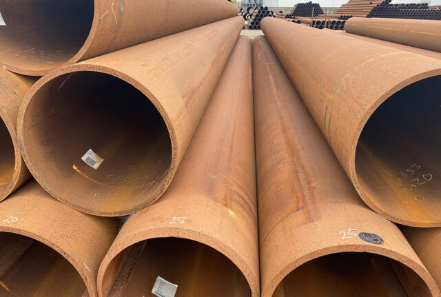 Steel tubes in Ø 559 x 20.00 mm in S355 | Solines BV