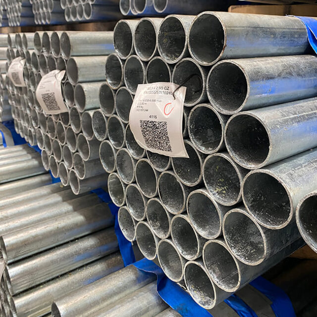 Scaffold tube - Galvanised steel tubes | Solines B.V.