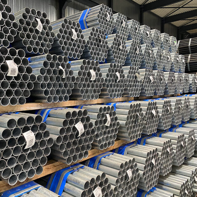 Scaffold tube - Galvanised steel tubes | Solines B.V.