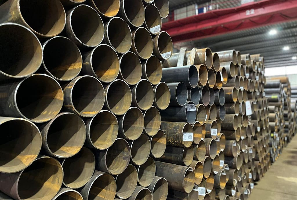 Longitudinally welded steel pipes Ø 219 x 5.00 mm | Solines