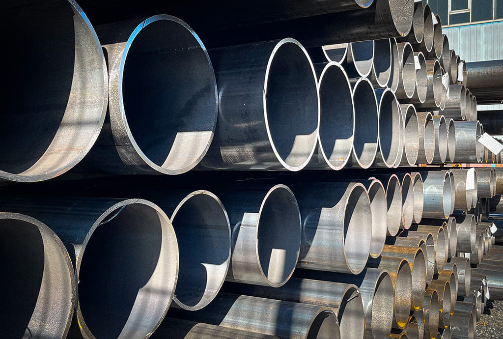 7,500 meters steel pipes in Ø 323.9 x 10.00 mm | Solines BV