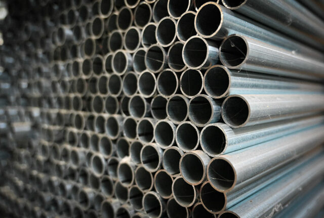 8 Tons of galvanized pipes in Ø 20.0 x 1.20 mm | Solines BV