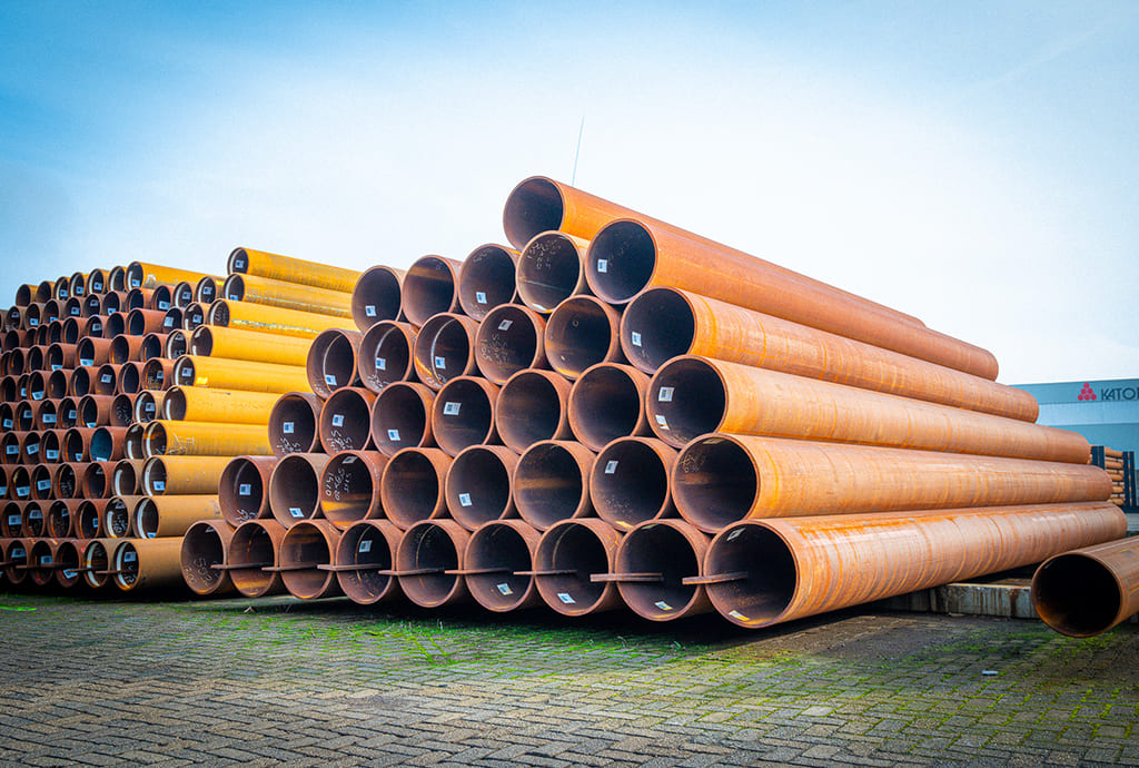 Steel tubes in the size Ø 559.0 x 20.00 mm | Solines BV