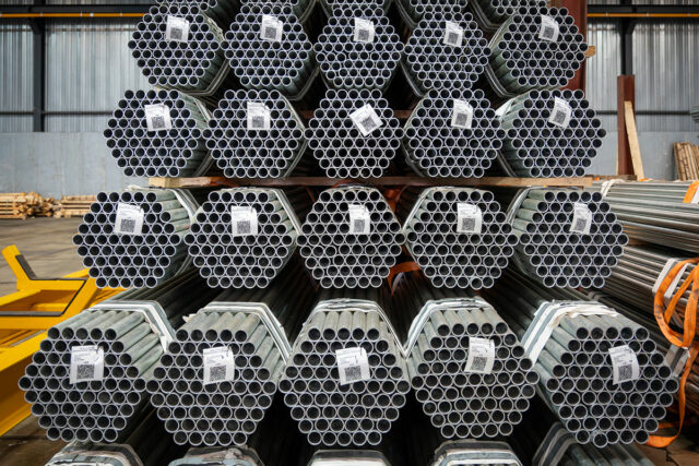 75 Tons of Galvanized Tubes Ø 42.4 x 3.25 mm | Solines BV