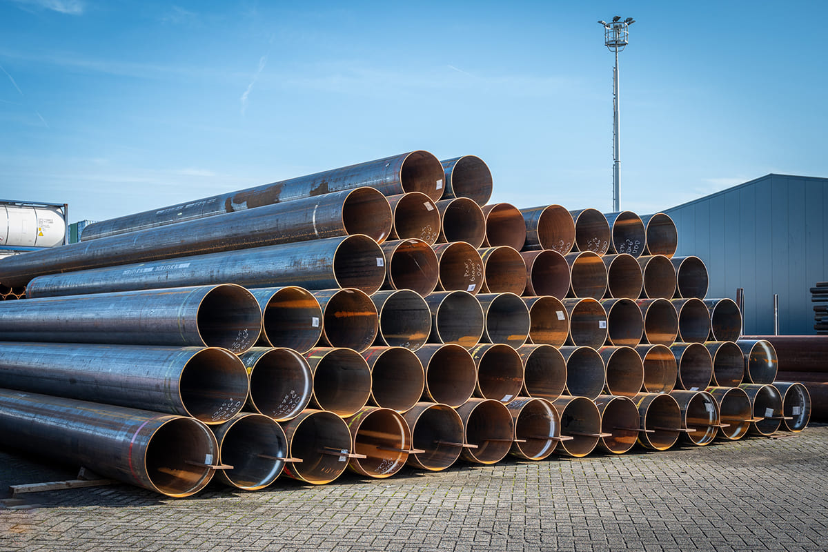 Steel tubes in Ø 610.0 x 6.30 mm – Available immediately