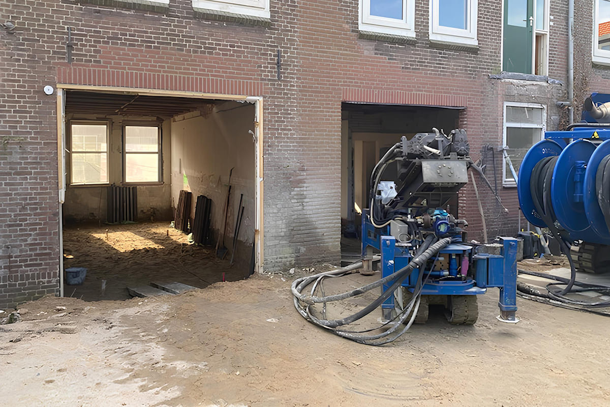 4,000 Screw Injection Piles (SIPs) for Renovation Project in Leiden