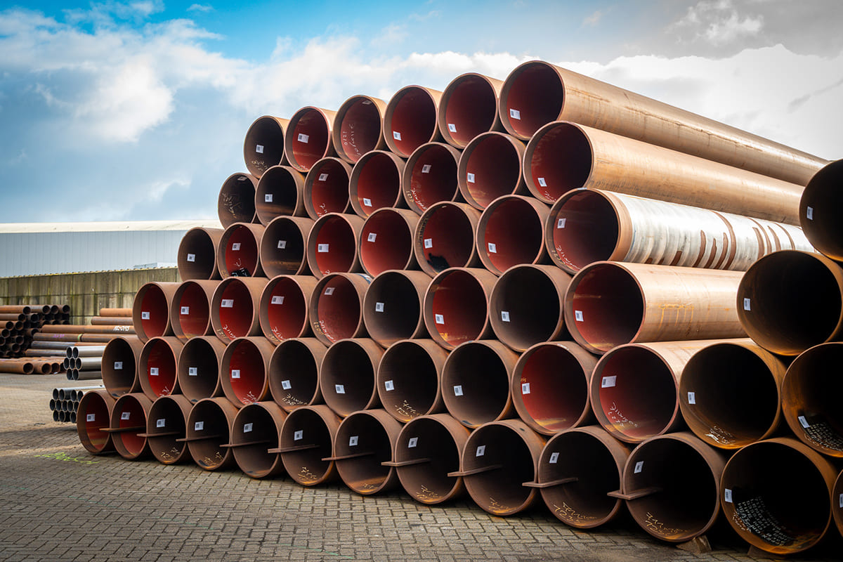 Steel tubes Ø 711 x 19.05 – 184 Tons in stock