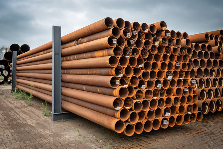 Steel tubes Ø 219.1 x 5.60 mm – 5,000 meters in stock